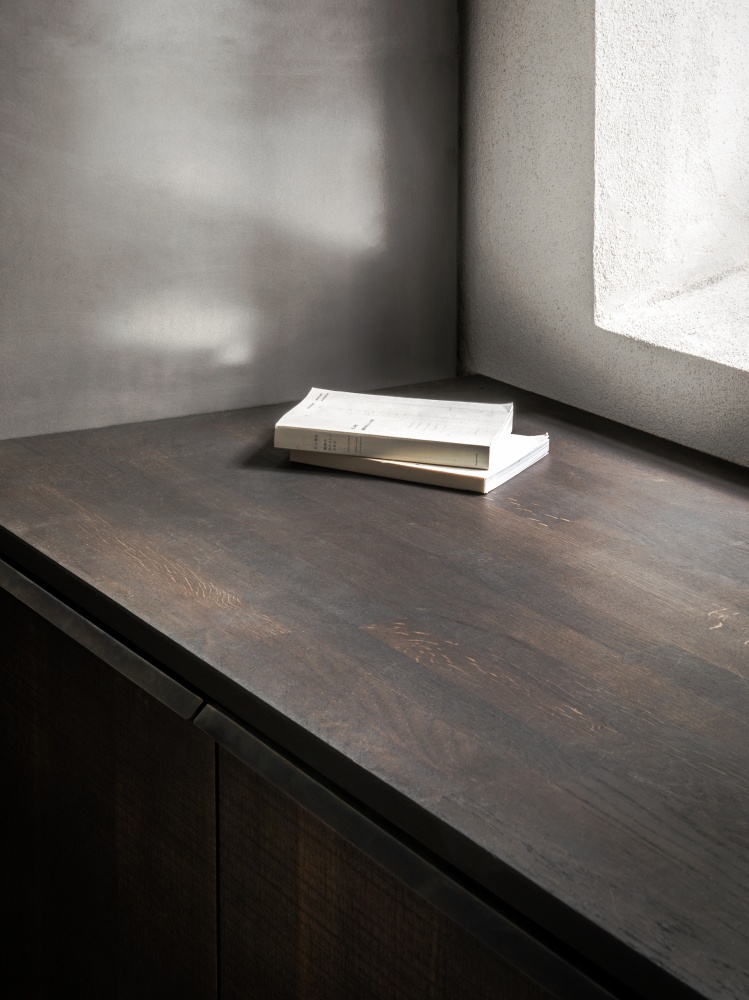 SURFACE kitchen doors and countertop in smoked oak | Reform