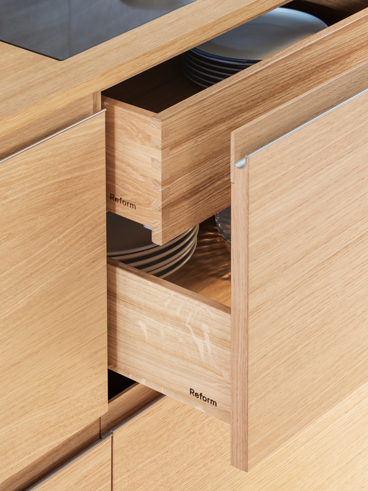 Reform - Kitchens - Drawers - WOOD drawers