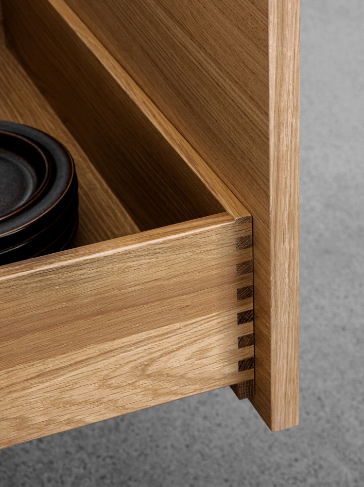 PROFILE dark oak kitchen fronts | Reform